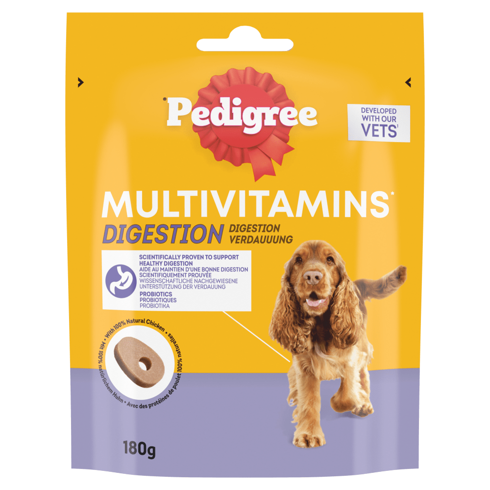 Pedigree® Multivitamins Digestion Au Poulet Pour Chien Adulte 180g ...